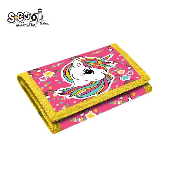 S-COOL SC2568 Novčanik Unicorn 26x12cm, Roze