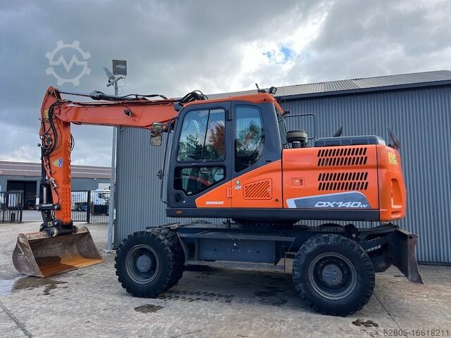 Bager na točkovima
Doosan DX140W-5