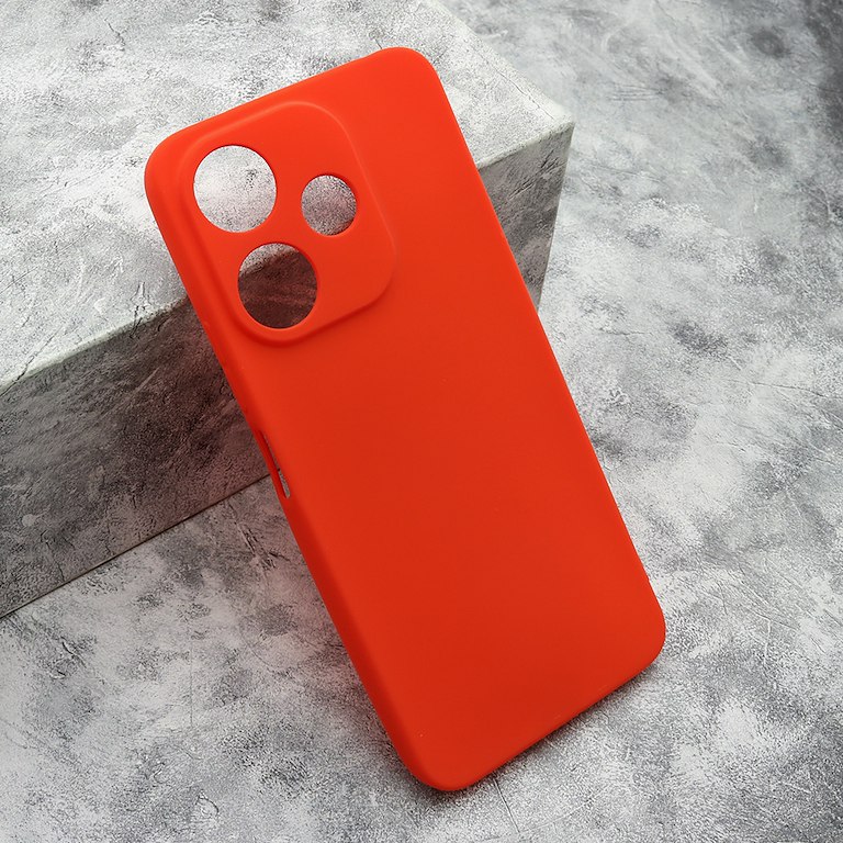 Zastitna maska (futrola) GENTLE COLOR - Xiaomi Redmi 13 4G crvena (MS)