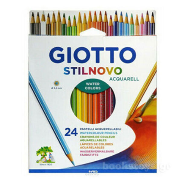 Drvene boje 24/1 GIOTTO STILNOVO ACQUARELL 0255800