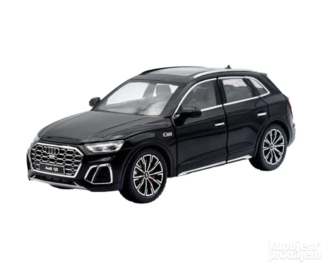 Audi Q5 S-line 1:24 crni metalni auto