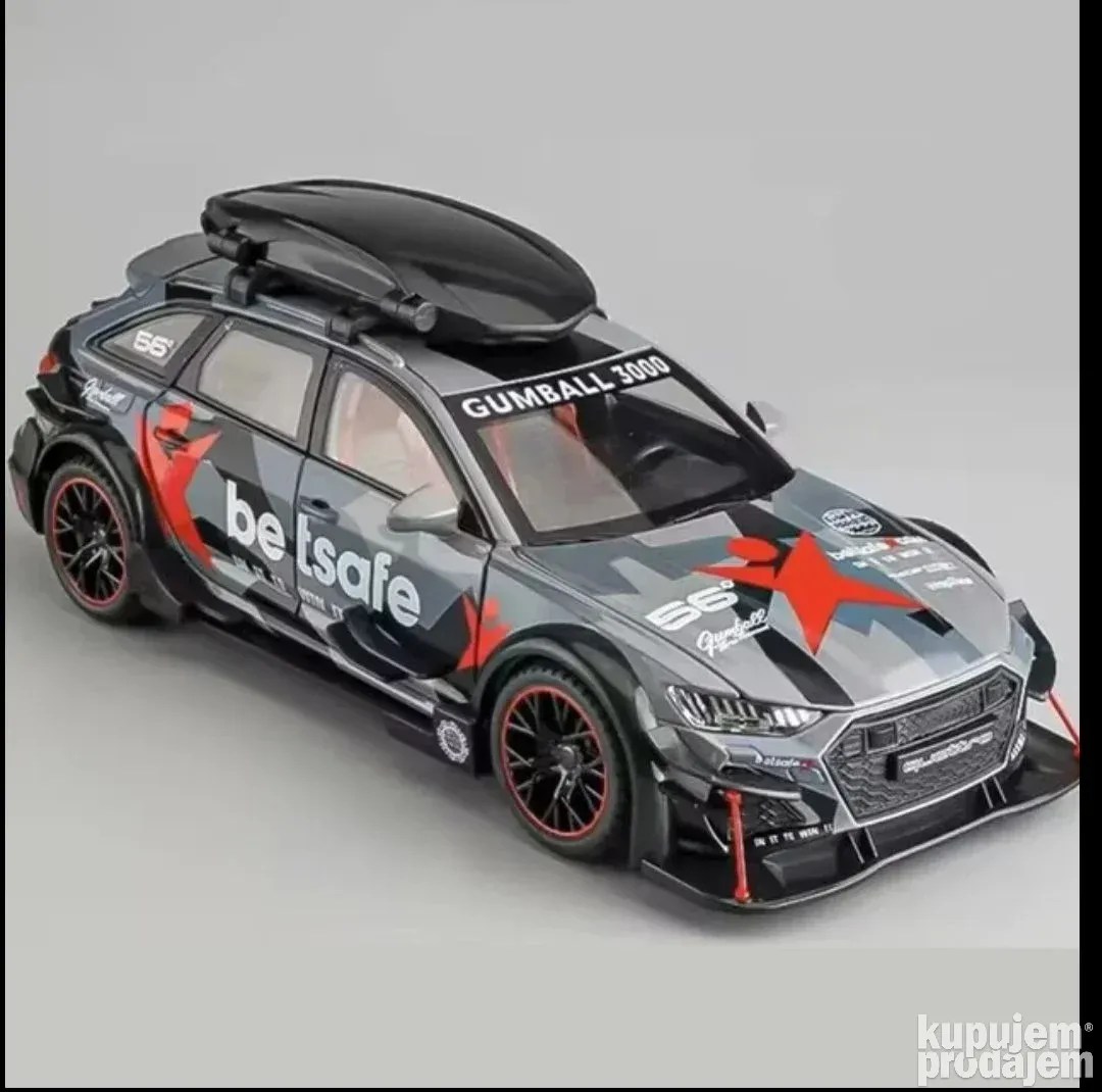 Audi RS6 Sport 1/24 Siva