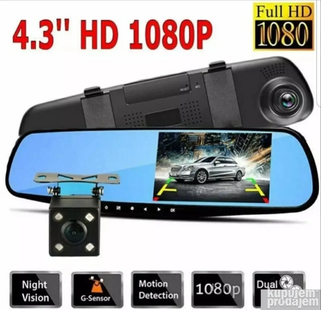 Auto kamera retrovizor Retrovizor kamera Full HD