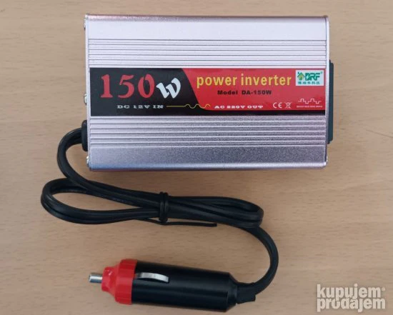 Auto Pretvarac napona 150 W Power inverter na upaljac