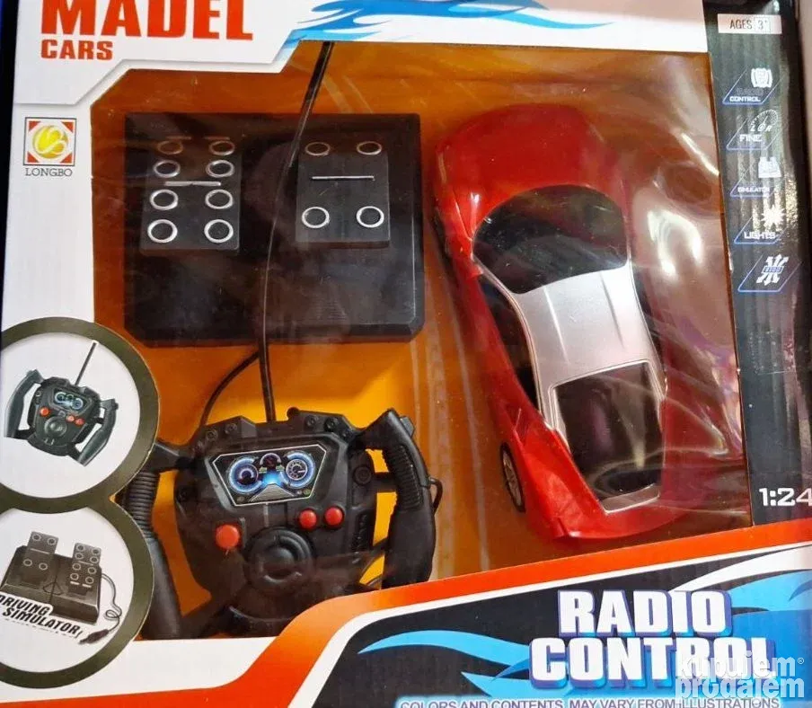 Auto sa volanom i papucicama