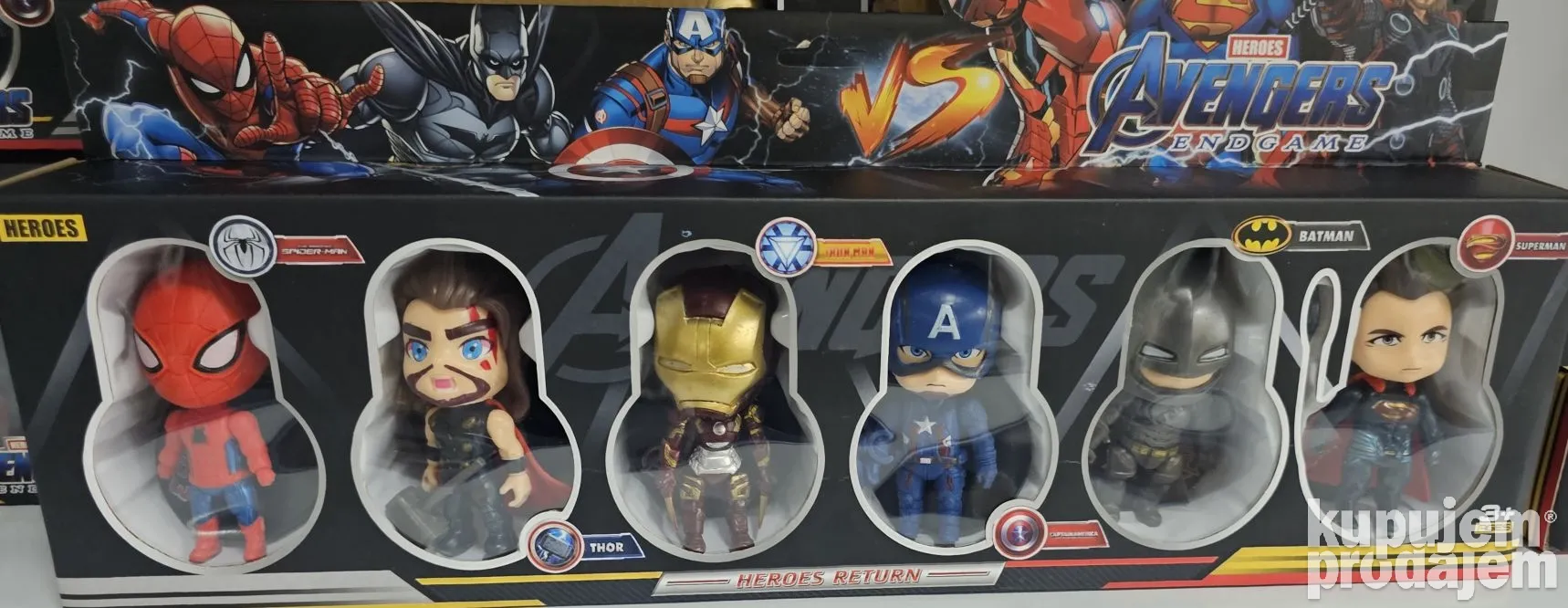 Avengers figure 6 komada