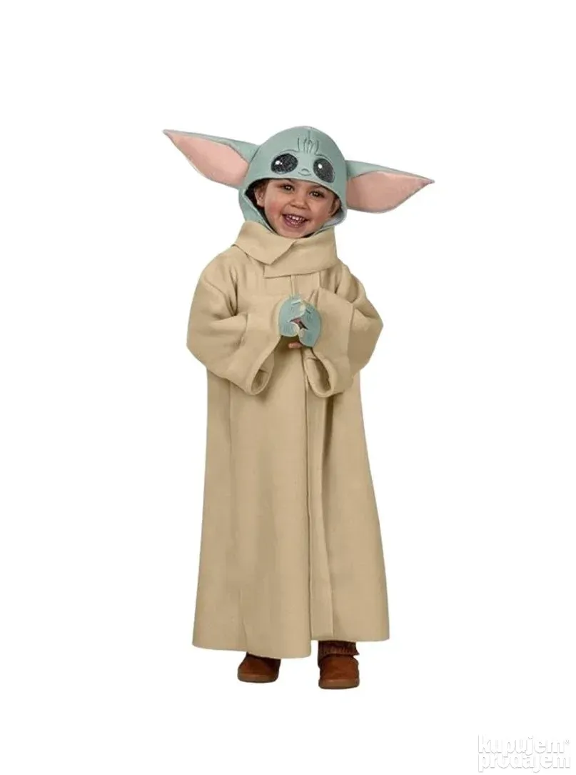 Baby yoda kostim model 1 S:90-110cm