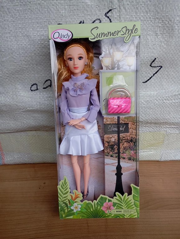 Barbie lutka sa Lila dzemperom