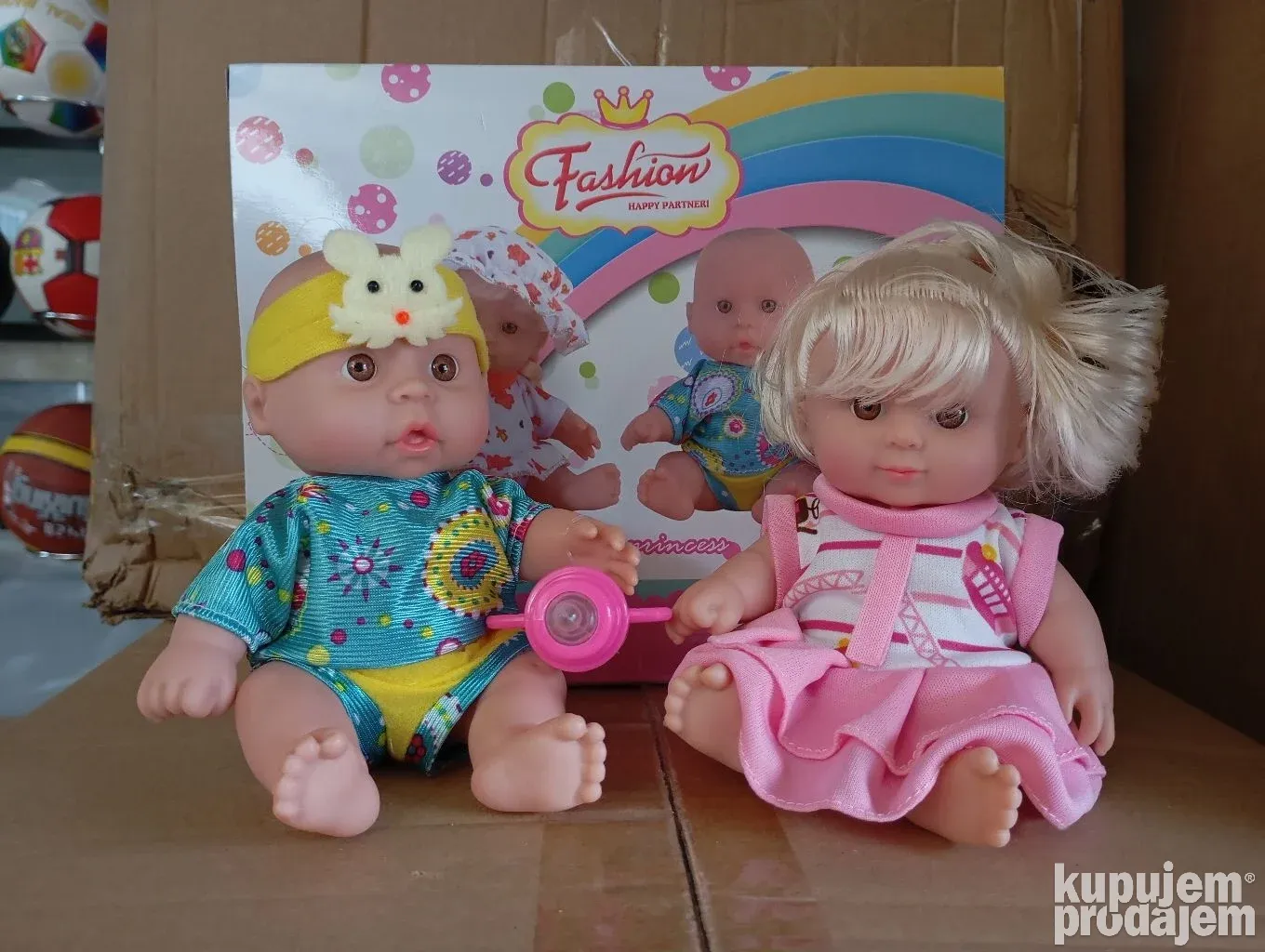 Bebe Lutka 2u1 set Bata i Seka
