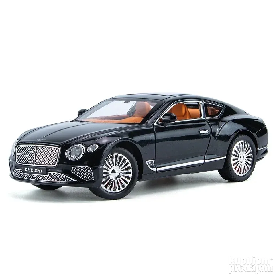 Bentley Continetal GT 1/24 Crni