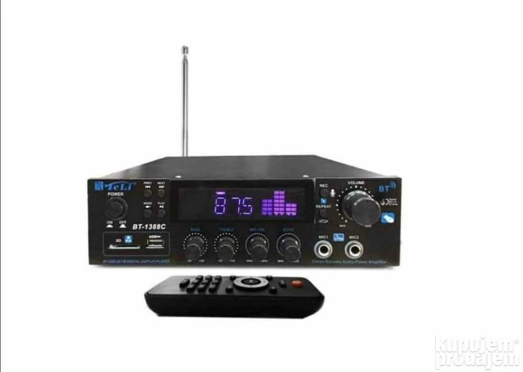 Bluetooth amplifier Bluetooth pojačalo stereo BT-1388C
