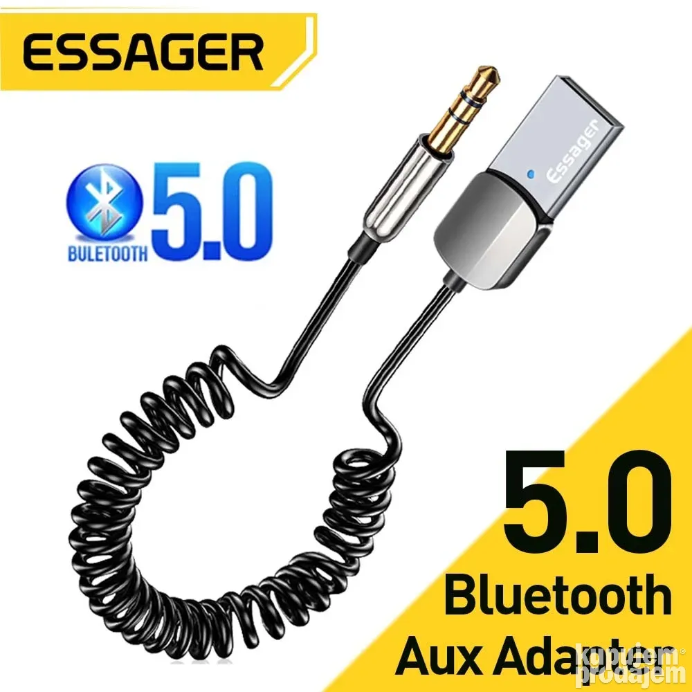 Bluetooth aux adapter dongle bluetooth 5.0 Original Essager