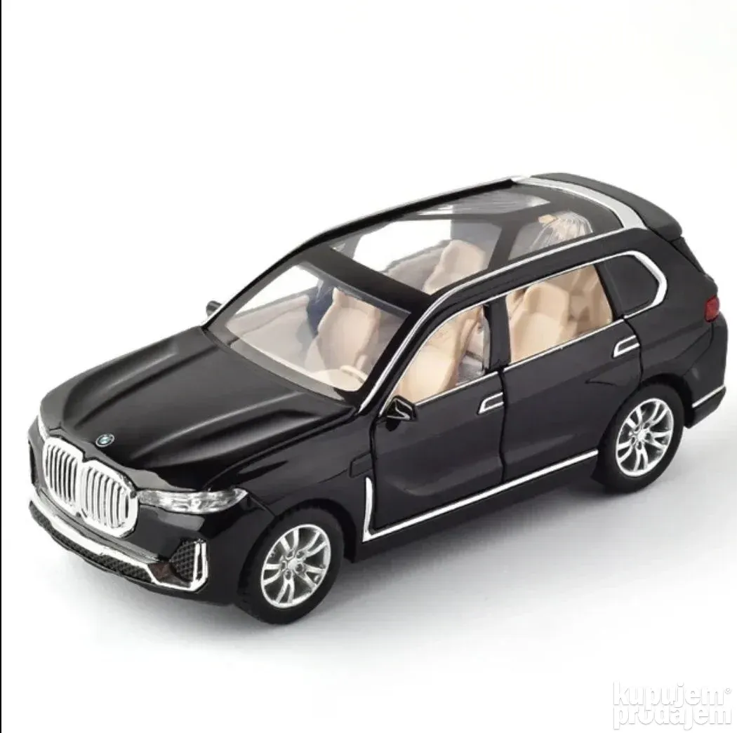 BMW X7 1:32 Crveni metalni auto