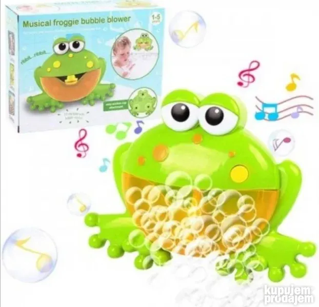 Bubble Frogs muzička Žaba za kupanje