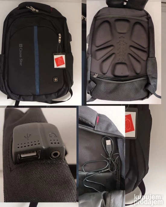 Cross Star Ranac,usb, aux, vodootporan