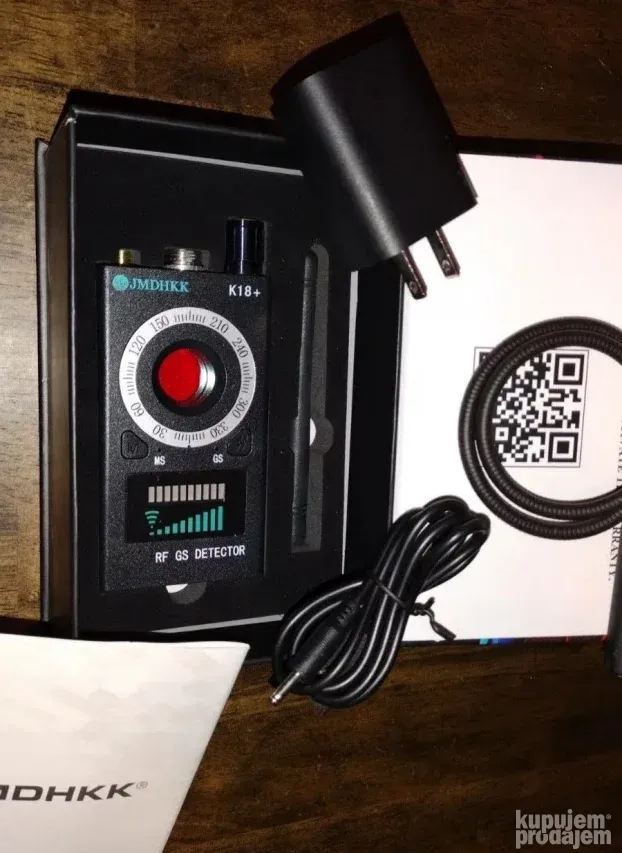 Detektor GPS, GSM signala prisluskivaca kamera K18