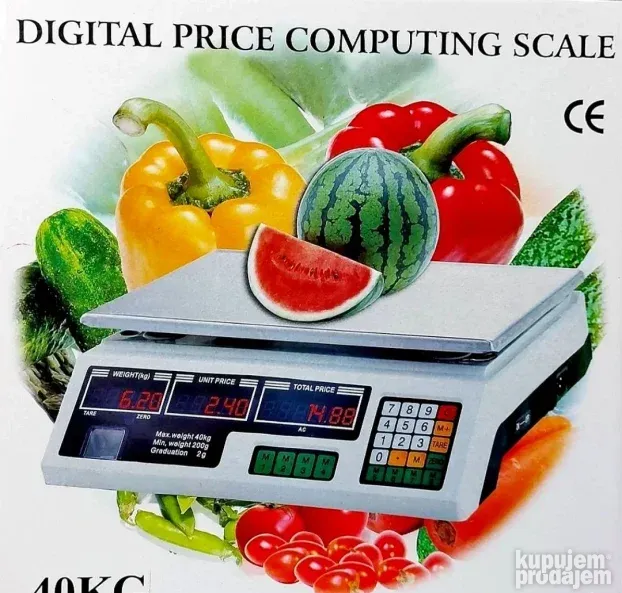 Digitalna vaga za pijace do 40kg