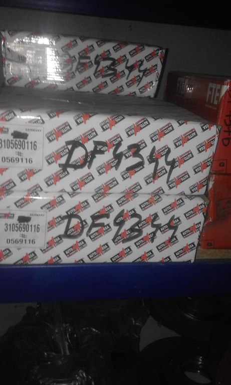 Disk ZADNJI DF4344 Opel Astra H Meriva 4 rupe NOVO!