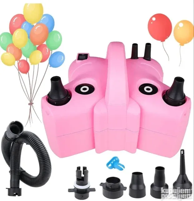 Električna pumpa za balon sa nastavcima