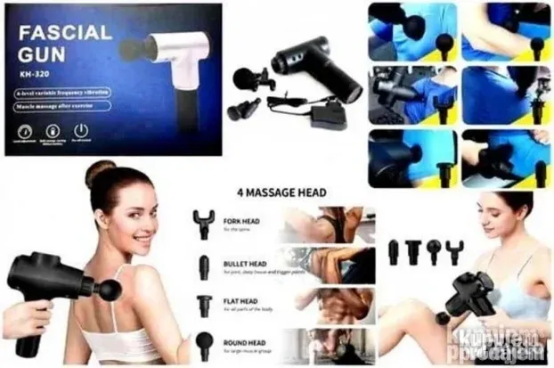 FASCIAL GUN Masazer za relax i sportsku masasu, celulit -Nov