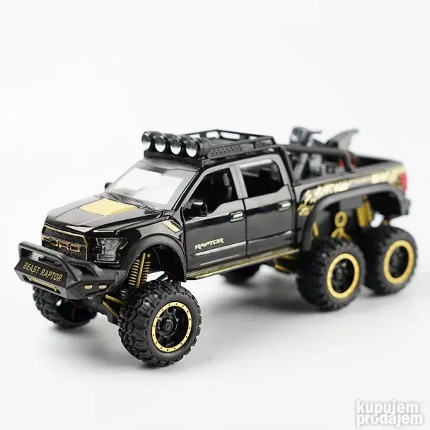 Ford Raptor Beast Crni