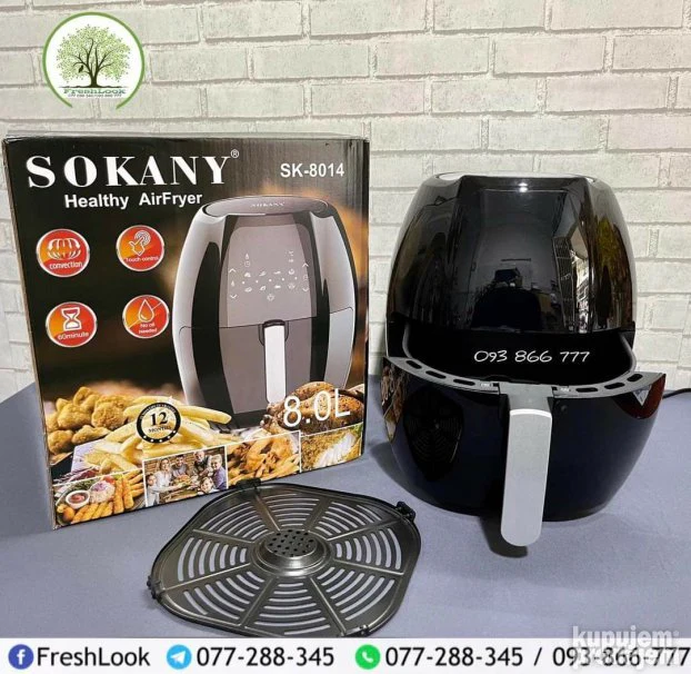 Friteza na paru 1800W 8L