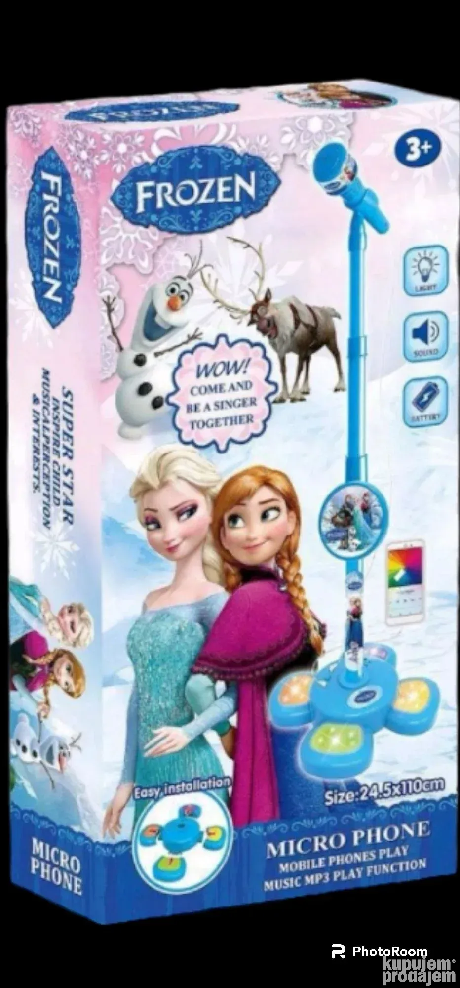 Frozen mikrofon