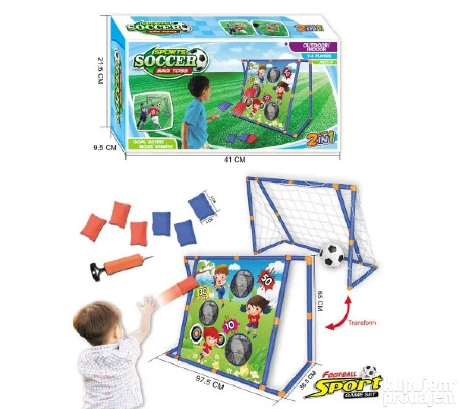 Fudbalski set 2u1