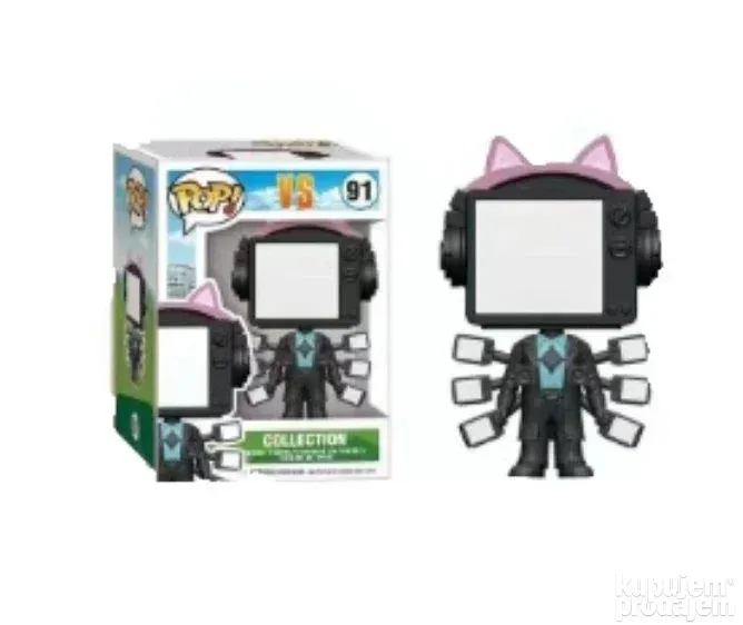 Funko pop skibidi toilet žena rasveta