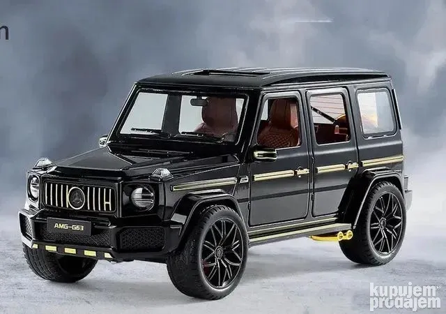 G63 AMG 1/18 Diecast Crna