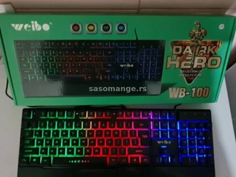 Gejmerska tastatura svetleća tastatura
