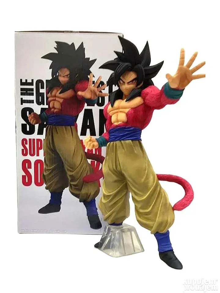 Goku Dragon ball figura 30cm Super sajanac 4