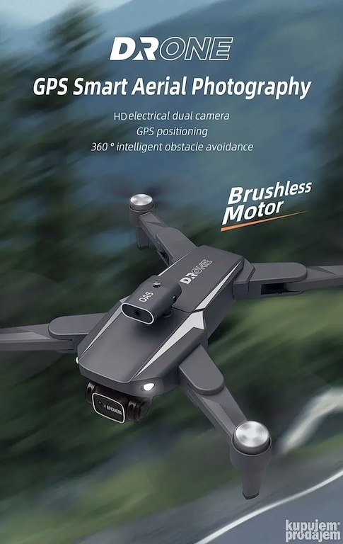 H5 968 Dron GPS Brushless 5G WiFi 4k Dual kamera i