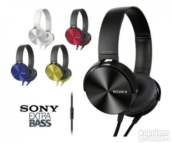 Hit Slusalice Sony MDR-XB450AP Stereo Extra Bass