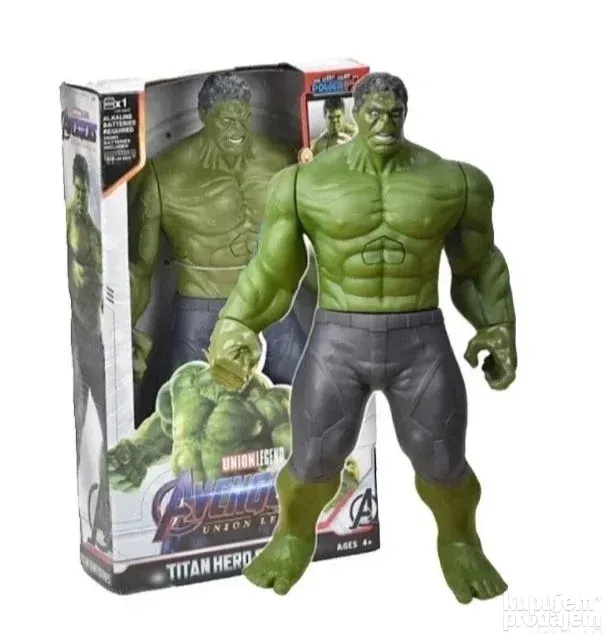 Hulk 30cm pokretna muzička igračka Union legend