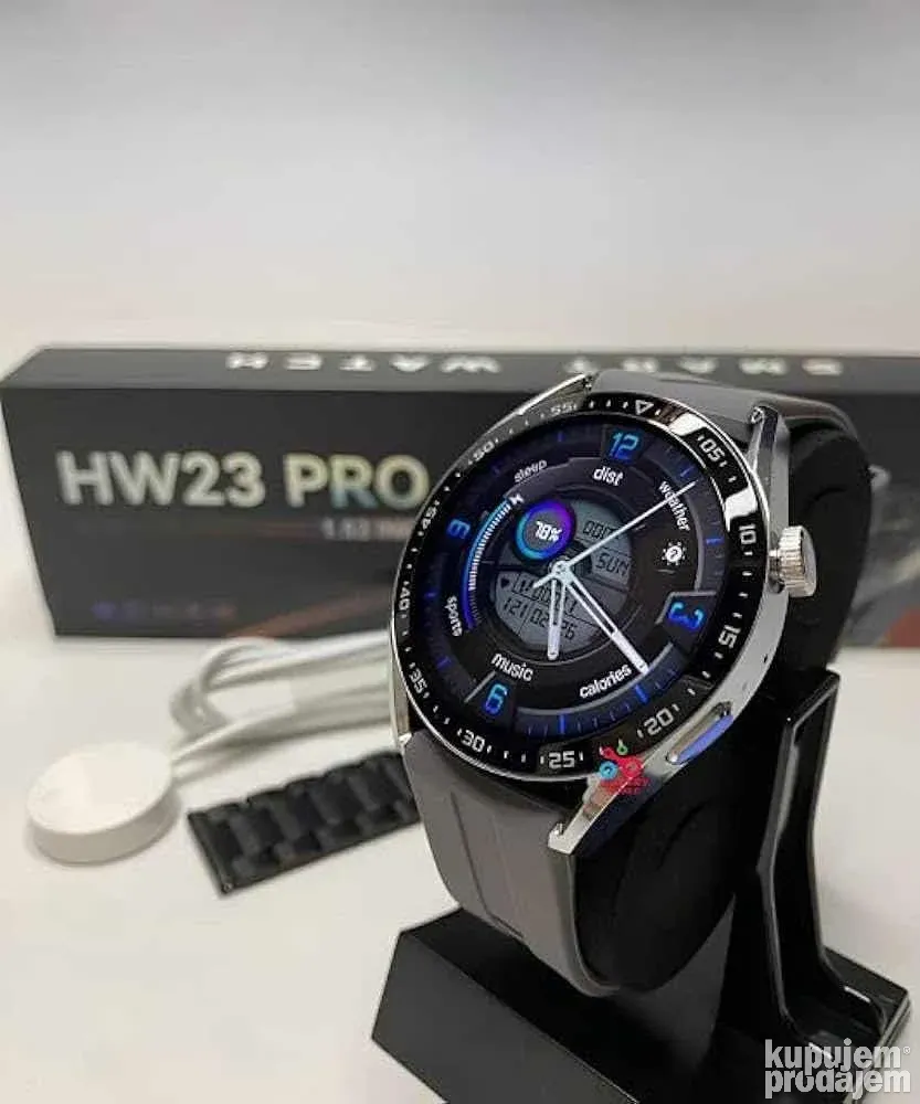 HW23 Pro - Retina HD - Kao Huawei Watch GT3 + punjač - Novo