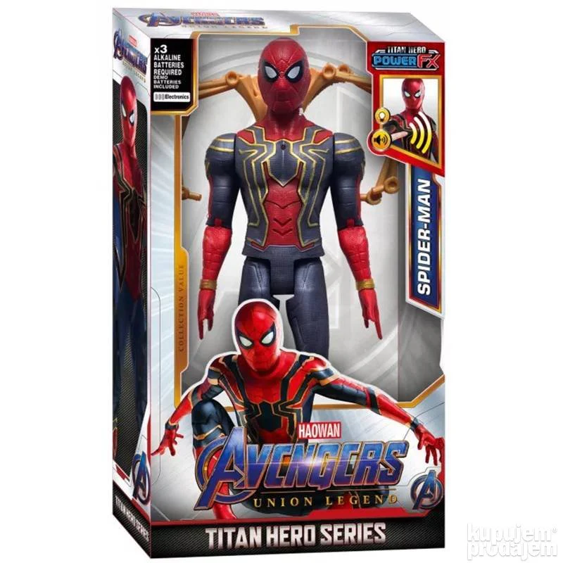 Ironspider Muzicka Igracka 25cm