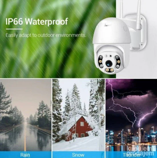 Kamera Rotirajuca Kamera Vodootporna WiFi Kamera