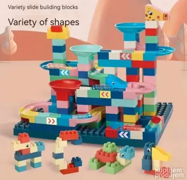 Kocke igracka 167/267 komada Velike kocke za gradnju