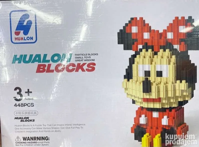 Kockice Minnie Mouse 448 delova