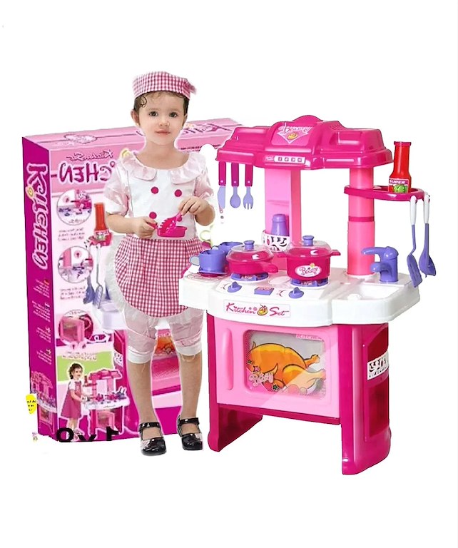 Kuhinja za decu sa posudjem 65cm