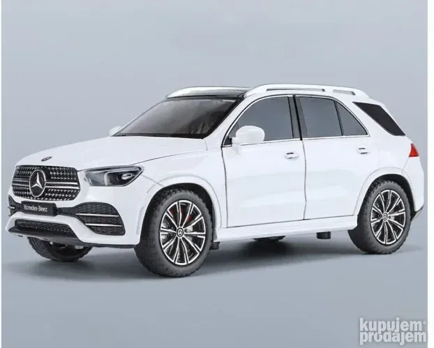 Mercedes Benz GL350 1:24 beli metalni auto