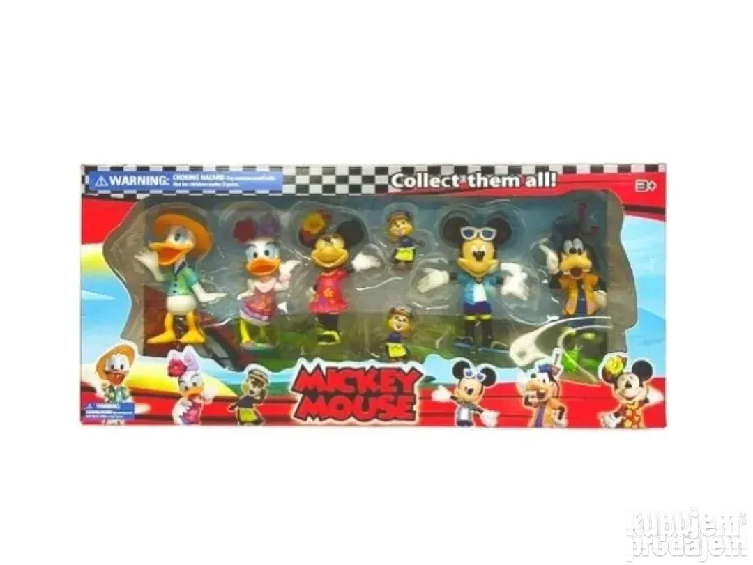 Mickey Mouse i druzina 7u1 set