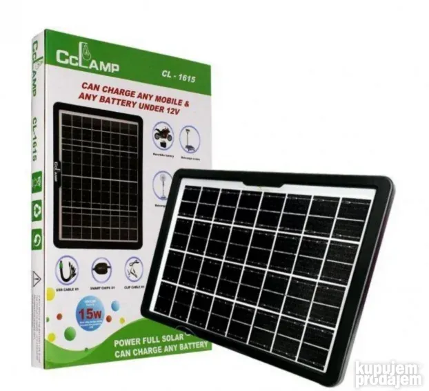 Multifunkcionalni solarni panel CL-1615 15W QW