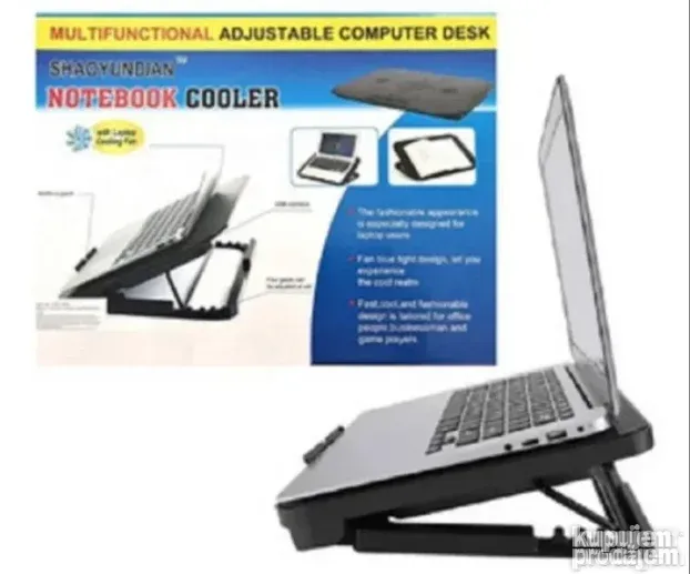 Multifunkcionalno podesivo postolje za laptop sa hladnjakom