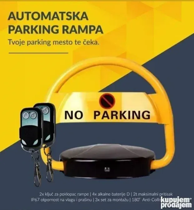 Parking Barijera Automatska Rampa za Parkiranje na Daljinski