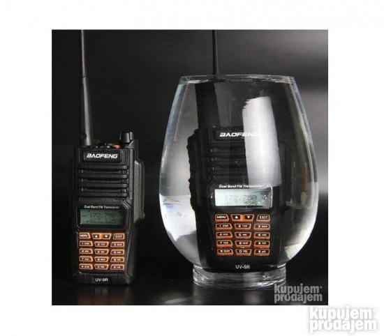 Radio stanica Baofeng UV 9 R plus 15W Waterpr + handsf Dual