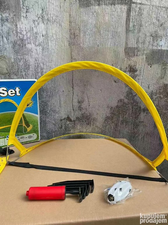 Set mreza za gol i lopta 60x40x40