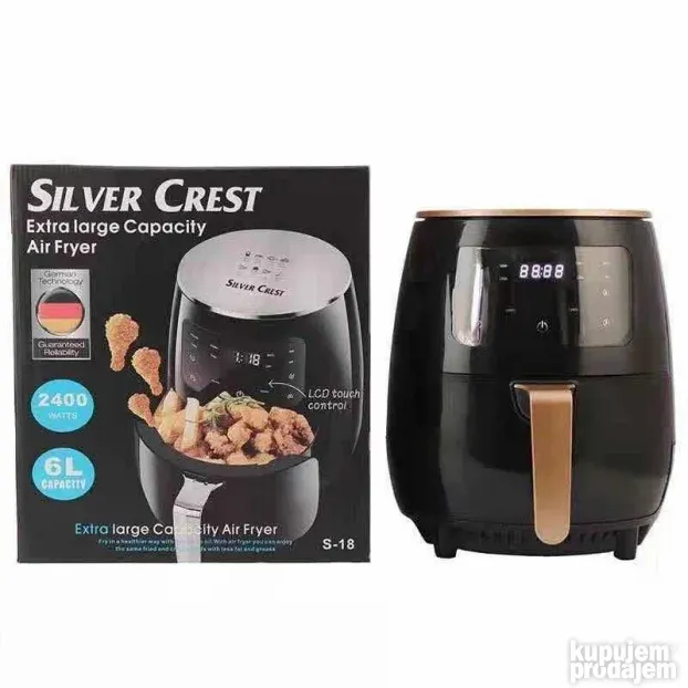 Silver Crest - Friteza na vruć vazduh - 6L - Air Fryer