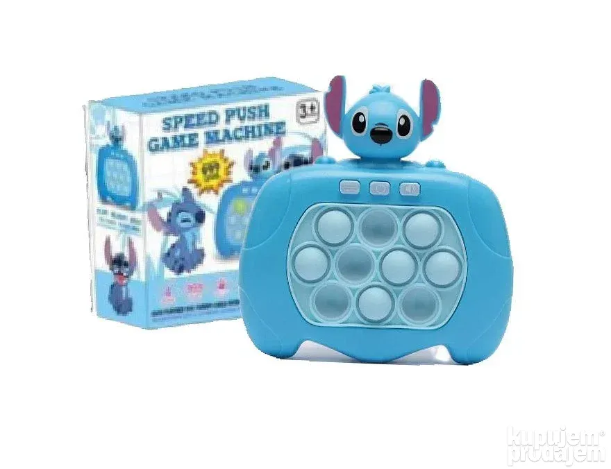 Stitch pop it ulovi krug društvena igra